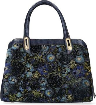 Laura Vita Sac à poignée femme Aramis 06, La couleur:bleu