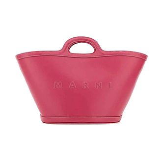 Marni Femme, Sacs, Violet, Taille: ONE Size Sac en Cuir &Eacute;l&eacute;gant