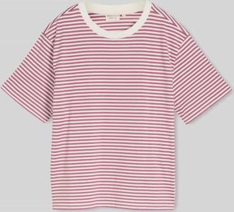 Tom Tailor Denim Boxy Fit T-Shirt aus reiner Baumwolle