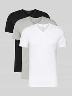 Ralph Lauren Slim Fit T-Shirt aus reiner Baumwolle im 3er-Pack