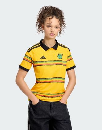 adidas Jamaica 26 x bob marley Heimtrikot in kr&auml;ftigem Gold