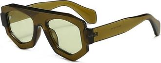 Generic Lunettes De Soleil For Hommes Et Femmes, Id&eacute;ales For Les Vacances En Plein Air, Trajets Domicile-travail, Le Sport F&ecirc;tes(Green)