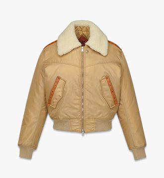 MCM Fliegerjacke aus Lammfell und ECONYL