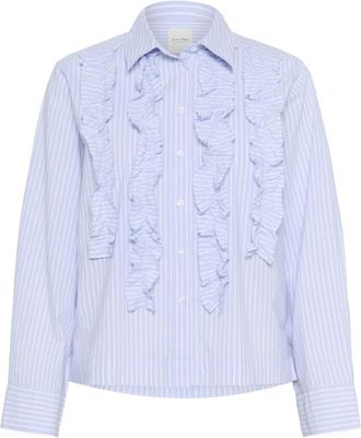 Part Two Femme, Blouses et Chemises, Bleu, Taille: 46 FR Chemise Pranvera