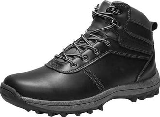 Generic Bottes dhiver pour homme - Bottes de neige antid&eacute;rapantes &agrave; lacets - Chaussures de randonn&eacute;e - Chaussures dhiver pour la randonn&eacute;e, le travail, le cam