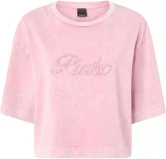 Pinko Pinko, Femme, Tops, Rose, Taille: 40 FR Pinko - Hauts > T-Chemises