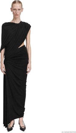 Balenciaga Twisted Draped Dress