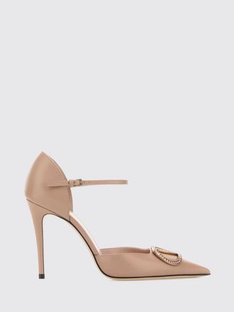 Valentino Garavani DOrsay Mary Jane Pumps mit Kristall-VLogo Signature