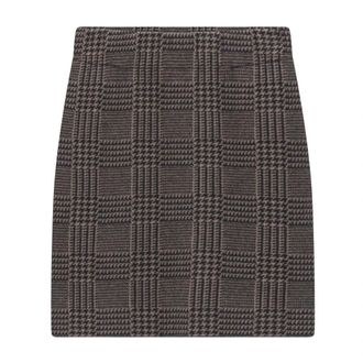 Sminfinity Minirock aus Kaschmir Baumwolle - - Skirts - Damen - Braun - XS/S