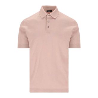 Herno Homme, Tops, Rose, Taille: M Polo Chemises