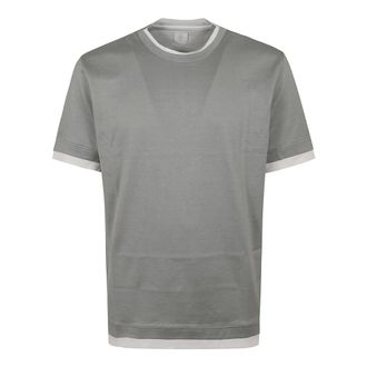 Eleventy Homme, Tops, Gris, Taille: XL T-Shirt