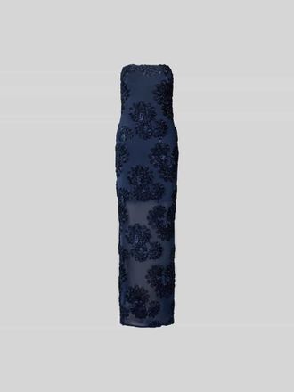 Rotate Maxikleid mit Rundhalsausschnitt