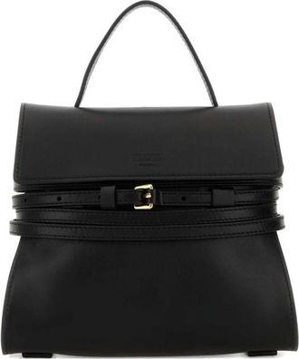 Moschino Femme, Sacs, Noir, Taille: ONE Size Small Tie Me Handbag