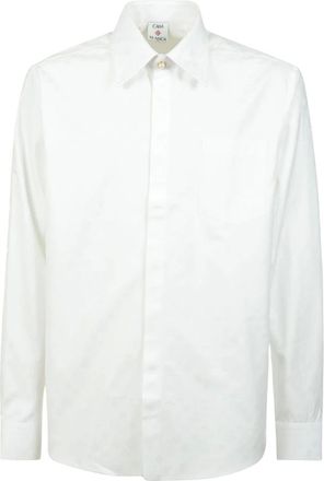 Casablanca Homme, Chemises, Blanc, Taille: M Monogram Shirt