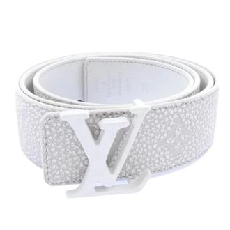 Louis Vuitton Ceinture en cuir vintage Pre-owned - Homme - Pre-owned - Blanc - Taille: ONE Size