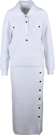 Liu Jo Femme, Robes, Blanc, Taille: 36 FR Completo