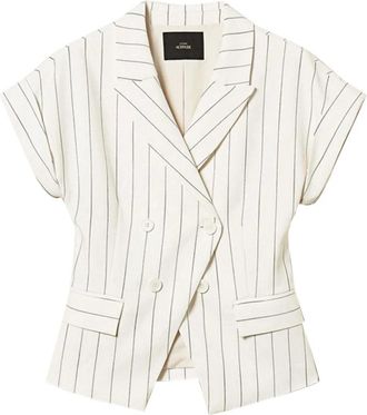 Twin-Set Actitude, Femme, Vestes, Blanc, Taille: 40 FR Actitude Blazer