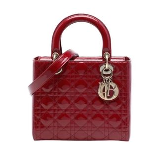 Dior Pre-owned Lady Dior Handtasche - - Pre-owned - Damen - Rot - ONE SIZE