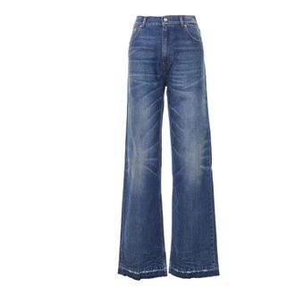 Re-hash Femme, Jeans, Bleu, Taille: W27 Wide Jeans