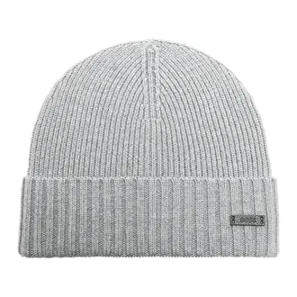 HUGO BOSS Homme, Accessoires, Gris, Taille: ONE Size Fati Beanie