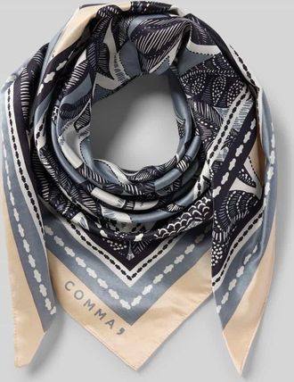 Comma Schal mit Seiden-Anteil