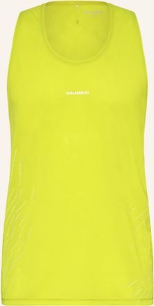 Salomon Lauftop Sense Aero gelb