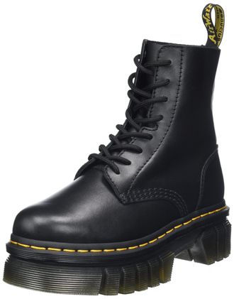 Dr. Martens Audrick 8-Eye Boot DM27149001, Womens bovver Boots, Black, 42 EU