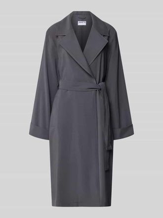 Jake*s Casual Trenchcoat aus Viskose-Mix mit Bindeg&uuml;rtel