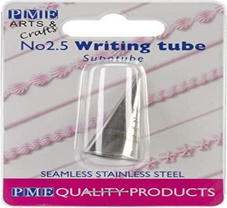 PME ST2.5 Supatube Schreibt&uuml;lle Nr. 2,5 aus nahtlosem Edelstahl, Silver, 1.72 x 1.72 x 3.5 cm