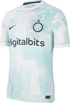 Nike Nike, Inter M Nk DF Stad JSY SS AW, Kurzarm-Trikot, Wei&szlig;/Hellblau/Schwarz, M, Herren