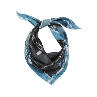 Acne Studios Femme, Accessoires, Multicolore, Taille: ONE Size Foulard en soie imprim&eacute;e