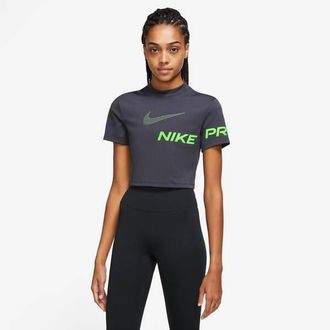 Nike Damen Shirt W NP DF GRX SS CROP TOP