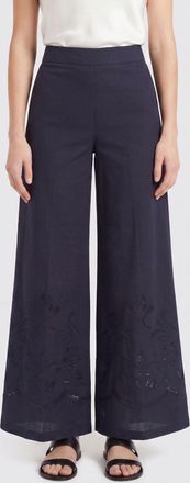 Forte_Forte Hose Damen Farbe Blau
