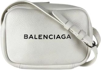 Balenciaga Sac bandouli&egrave;re vintage doccasion - Femme - Pre-owned - Blanc - Taille: ONE Size