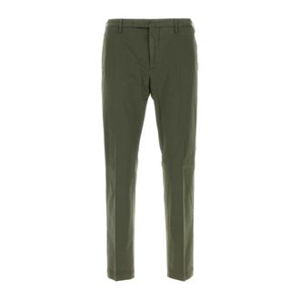 Pantaloni Torino Olivengr&uuml;ne Stretch-Baumwollhose - - Trousers - Herren - Gr&uuml;n - XL