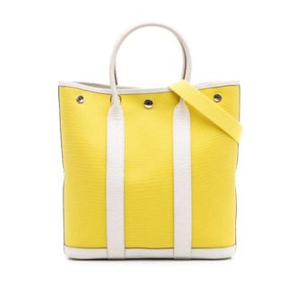 Herm&egrave;s Pre-owned The Garden File Party 28 - Femme - Pre-owned - Jaune - Taille: ONE Size
