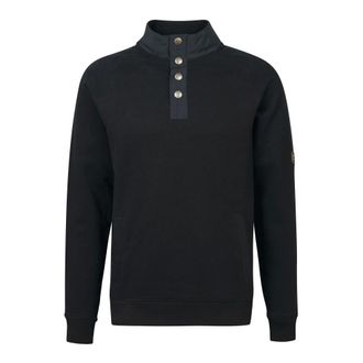 Barbour Homme, Sweatshirts et sweats à capuche, Noir, Taille: M SweaT-shirt Noir Classique Dual lgant Dcontract