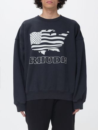 Rhude Sweatshirt Homme couleur Noir