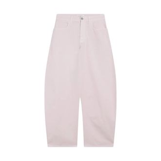 Alaia Wide Hosen - - Trousers - Damen - Rosa - XS