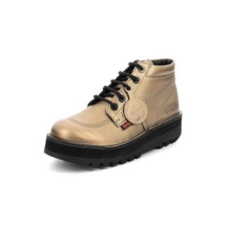 Kickers Kickplatform, Bottillons Femme, Bronze, 41