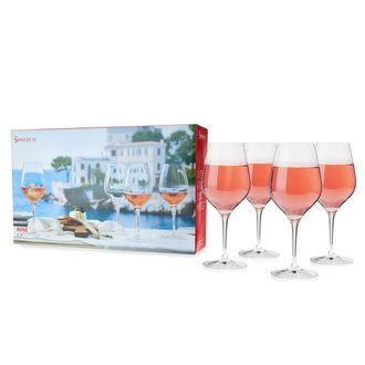 Spiegelau & Nachtmann, 4-teiliges Rosélgäser-Set, Kristallglas, 480 ml, Special Glasses, 4400281