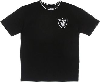 New Era NFL Distressed Grafik Tee Schwarz - - Tops - Herren - Schwarzk - L
