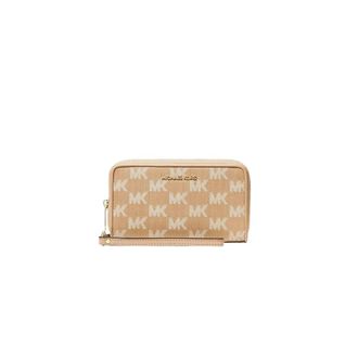 Michael Kors Lg Flat Mf Phn Case - - Bags - Damen - Beige - ONE SIZE