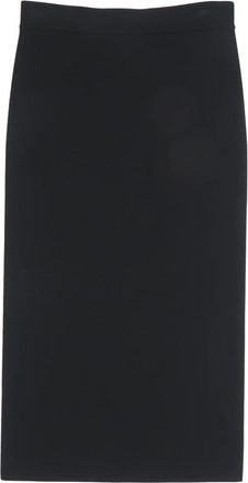 Max Mara Femme, Jupes, Noir, Taille: 42 FR Losanna Midi Skirt