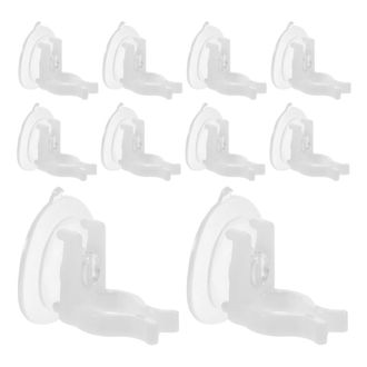 BESPORTBLE Homoyoyo 15 St&uuml;ck Teiliges Transparente PVC Saugnapfhalter f&uuml;r LED Kerzen Werkzeuglose Montage Wiederverwendbar Geeignet f&uuml;r Rv LED Elektronische Kerz
