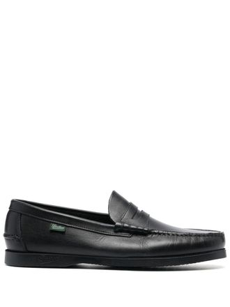 Paraboot mocassins en cuir &agrave; entaille penny - Noir