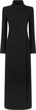 Tom Ford Femme, Manteaux, Noir, Taille: 36 FR Long Wool Coat