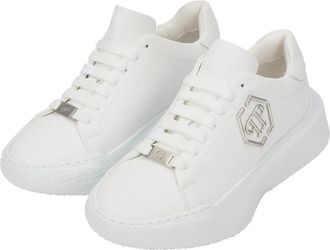 Philipp Plein Low-Top Sneaker - Godzilla Runner Hexagon - Gr. 36 (EU) - in Wei&szlig; - f&uuml;r Damen
