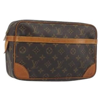 Louis Vuitton Pre-owned Monogram Canvas Clutch - Femme - Pre-owned - Brun - Taille: ONE Size