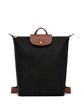 Longchamp sac &agrave; dos M Le Pliage - Noir
